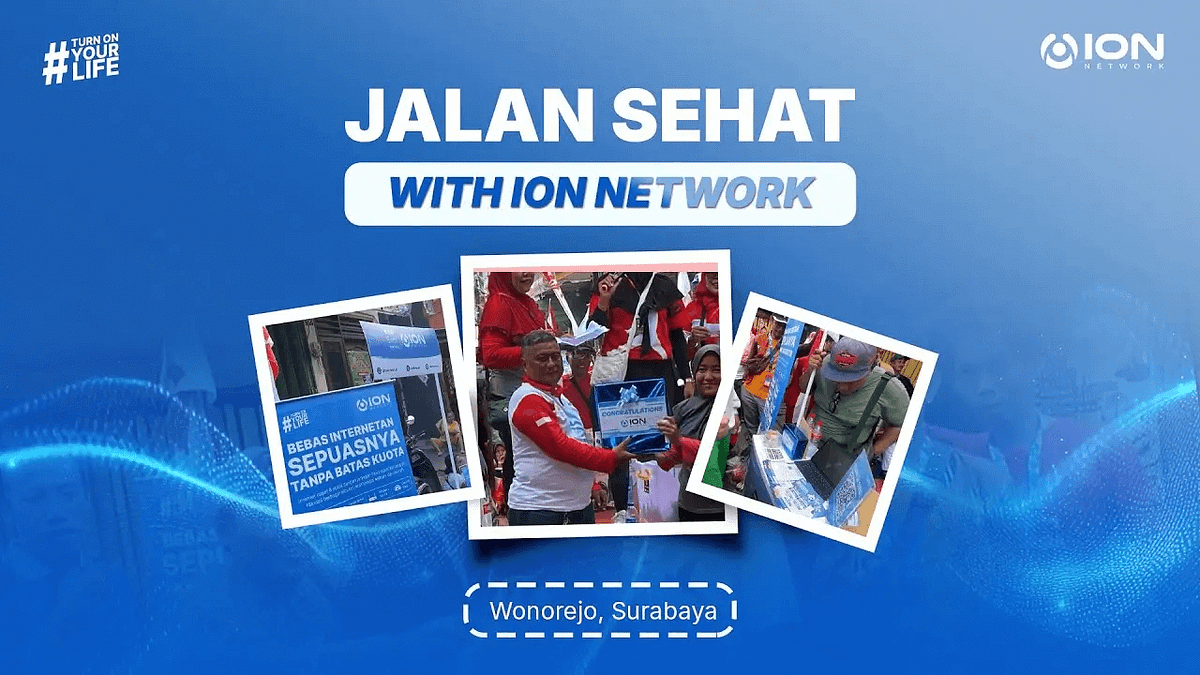ION Network Supports Community Fun Walk in RW 5 Wonorejo, Surabaya | by ...