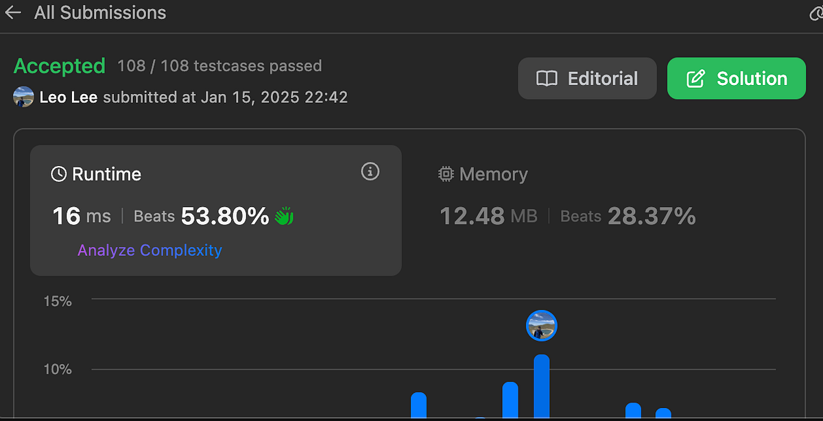 1768. Merge Strings Alternately. leecode ex122 | by leoBlackTea | Jan, 2025 | Medium