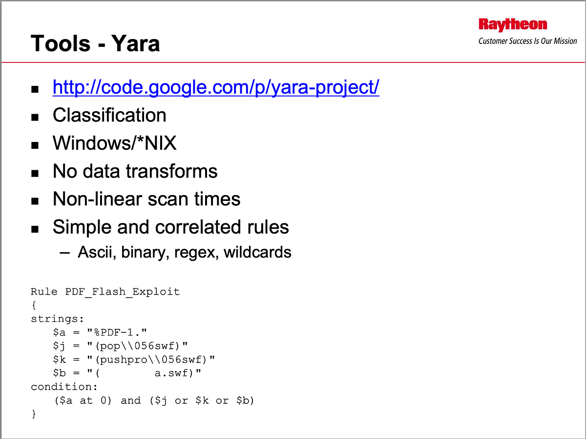 YARA hunting in ancient civilizations | by Matt Richard | Medium
