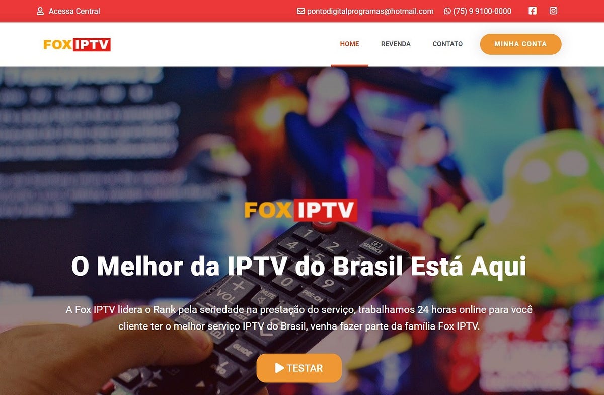Script De Site Para Revendedores Iptv FoxIPTV - Tem de Tudo Programas - Medium