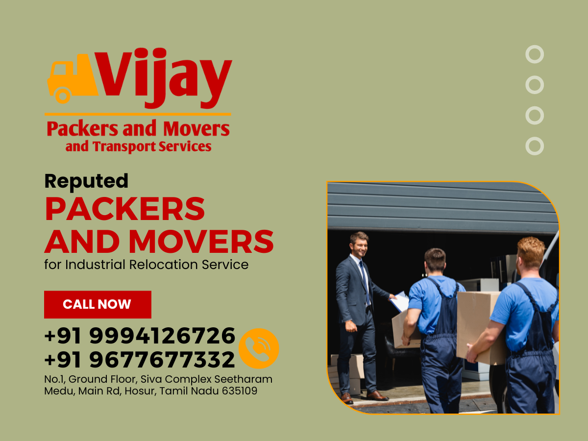 Industrial Relocation Service - Vijayakumar R - Medium