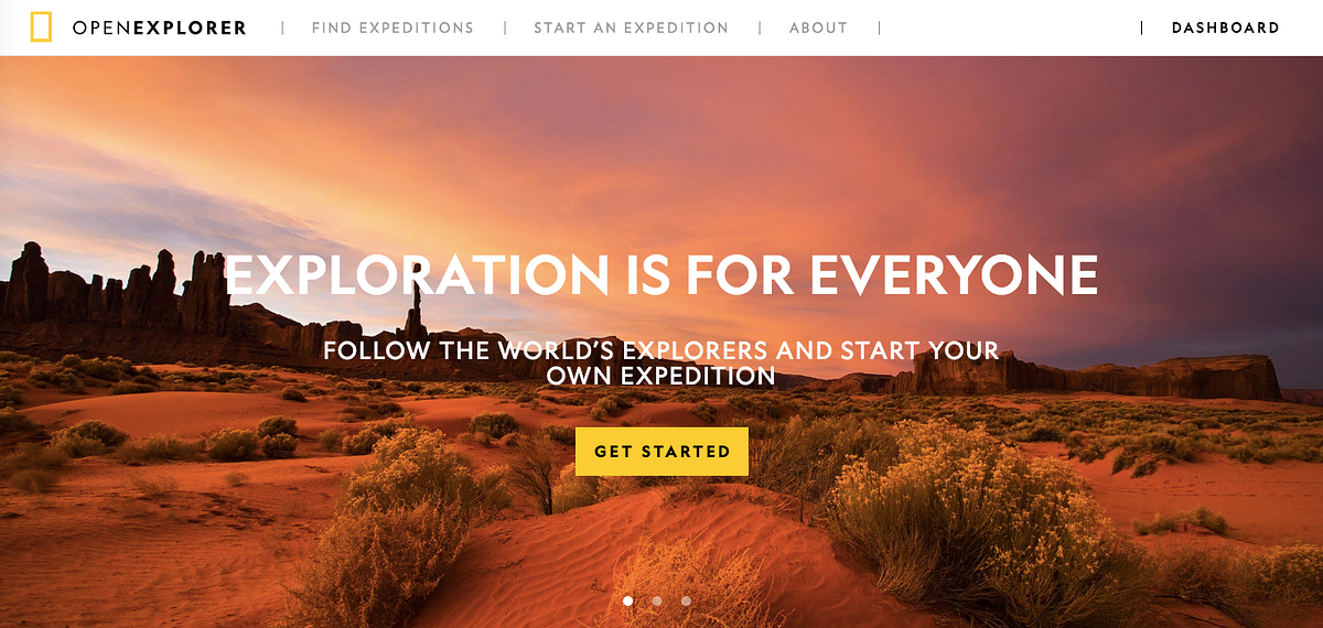 A New Golden Age for Exploration. We built the Open Explorer platform ...