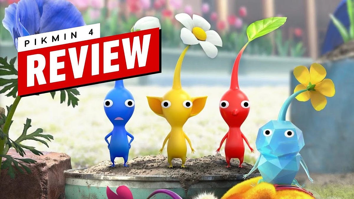 Pikmin 4 Game Review. Pikmin 4 is a real-time strategy video… | by ...