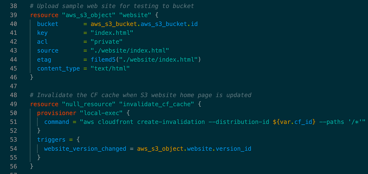 🔥Let’s Do DevOps: Terraform S3 Upload and CloudFront Cache Clearing ...