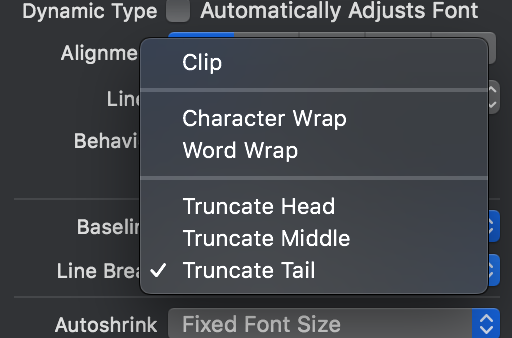 #2–1：研究顯示文字的 UILabel. Label中Line Break的設定有以下幾種： | by Chloe | 彼得潘的 Swift ...