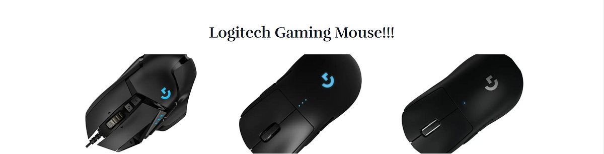 An In-Depth Look at Logitech’s Top Gaming Mice: G502 HERO, G PRO X ...