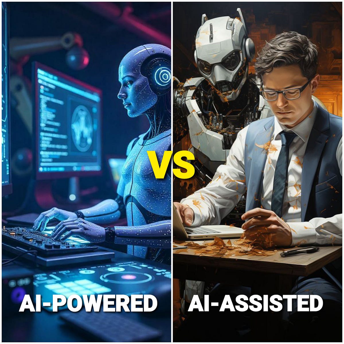AI-Powered vs AI-Assisted:. Why Co-Pilots May Be Better Than… | by ...