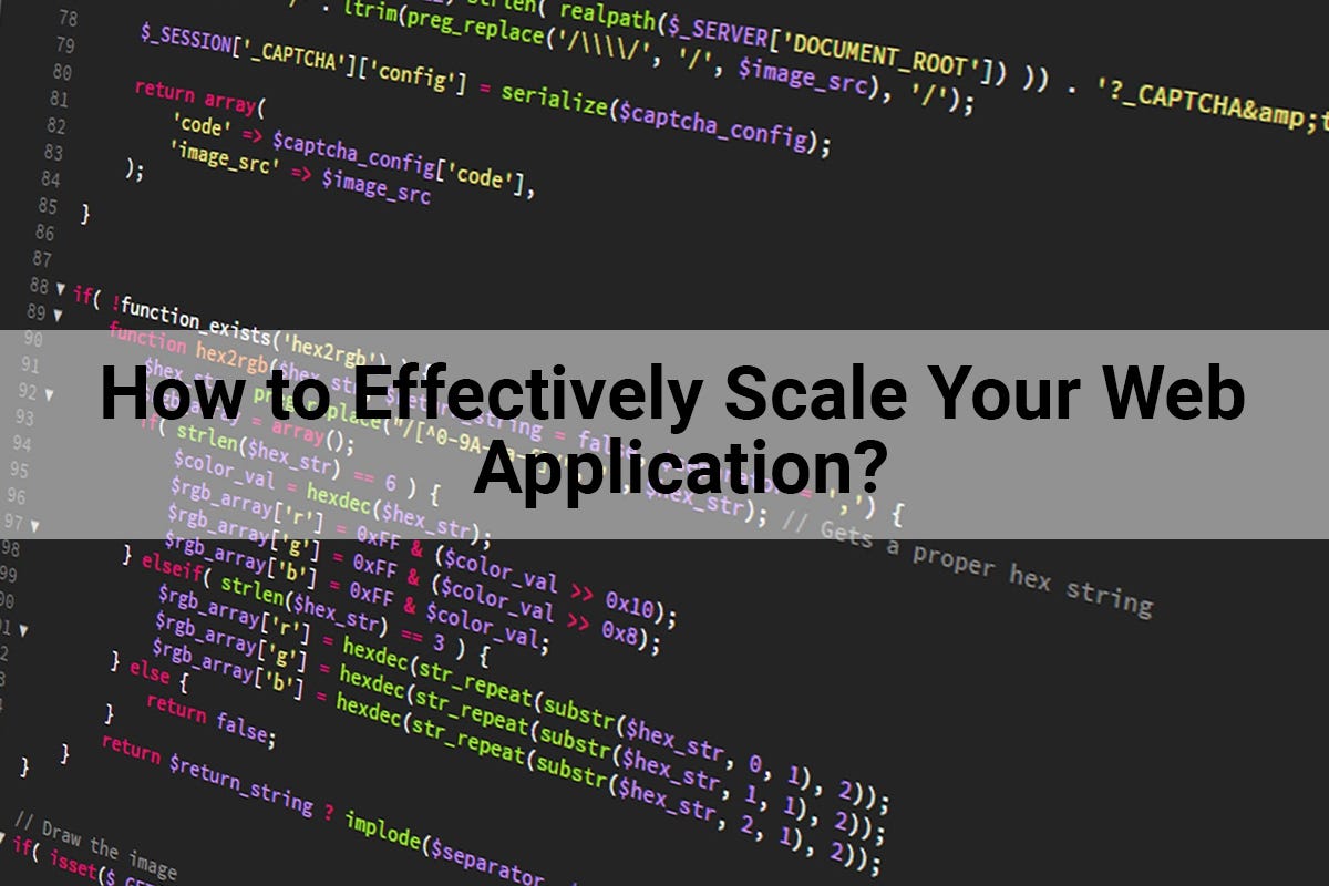 How to Effectively Scale Your Web Application | by App Developers Near Me | Feb, 2024 | Medium