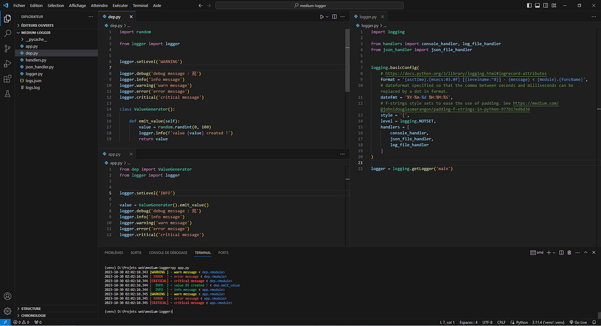 Python Logging: a Practical Guide | by Will Barillon | Python in Plain ... Python Logging: a Practical Guide | by Will Barillon | Python in Plain ...