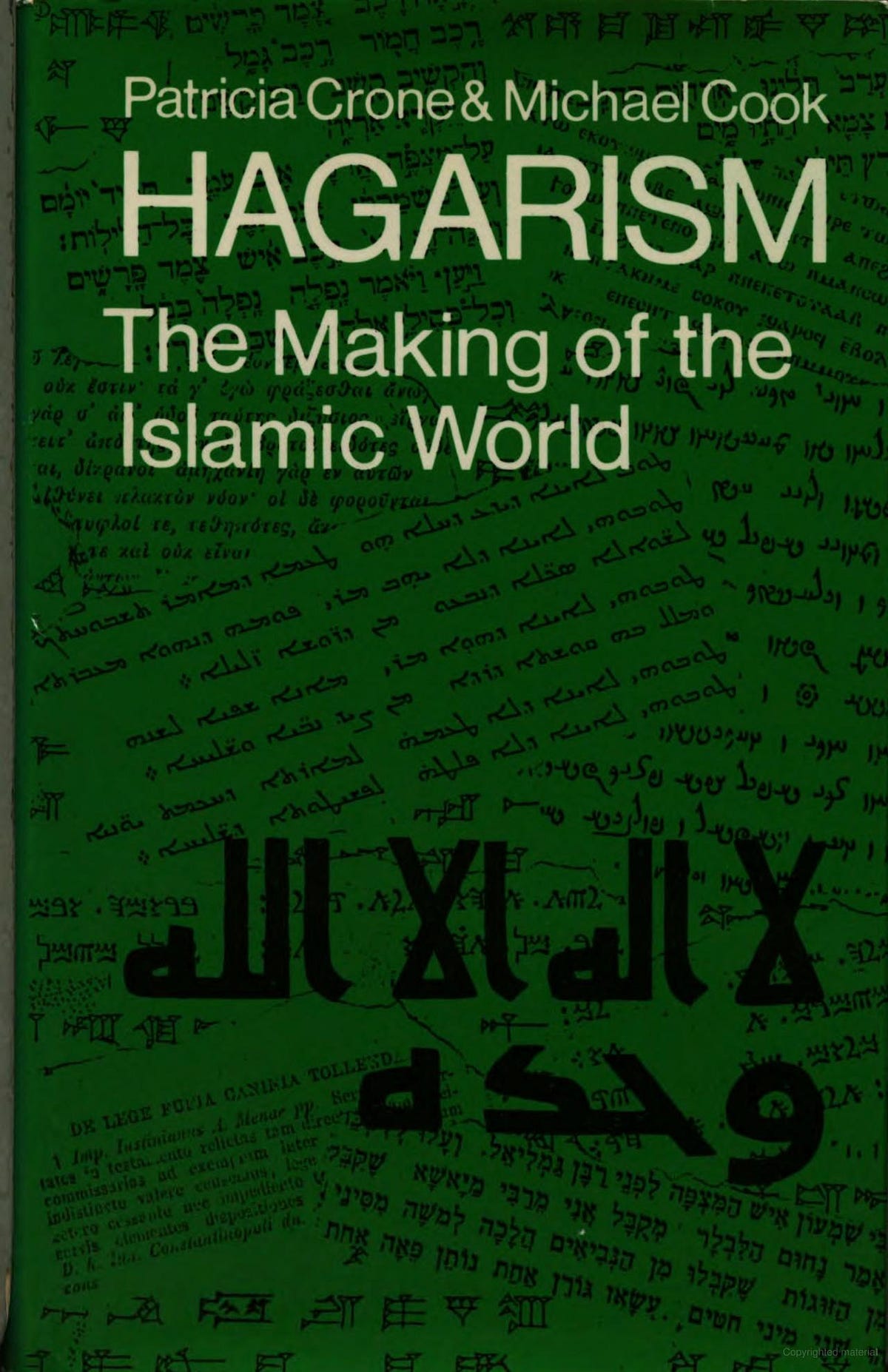 “Examining ‘Hagarism’: A Controversial Book and its Disputed Claims on ...