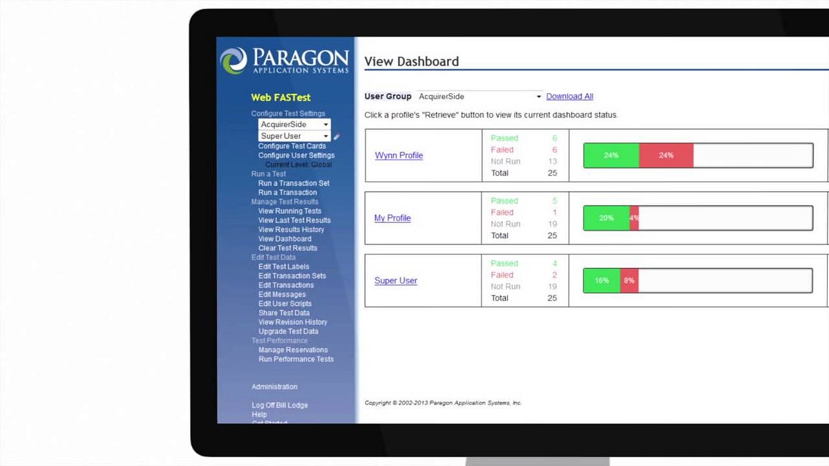 Testing Financial Payment Processing using Paragon Web Fastest. | by ...