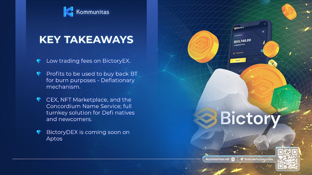 Bictory Key Takeaways. Dear, $KOMmunity! | by Kommunitas | Medium