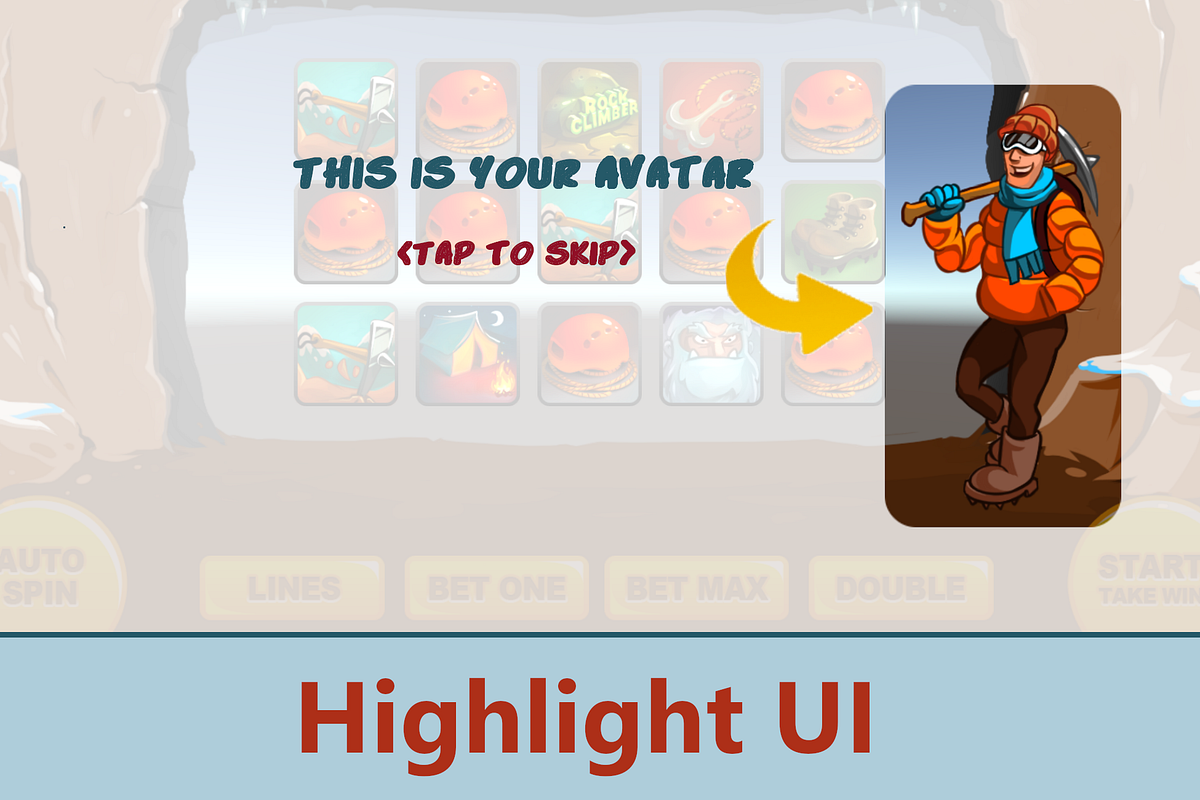 Highlight UI Asset for Unity (Tutorials/Hints) | by No Such Dev | Medium