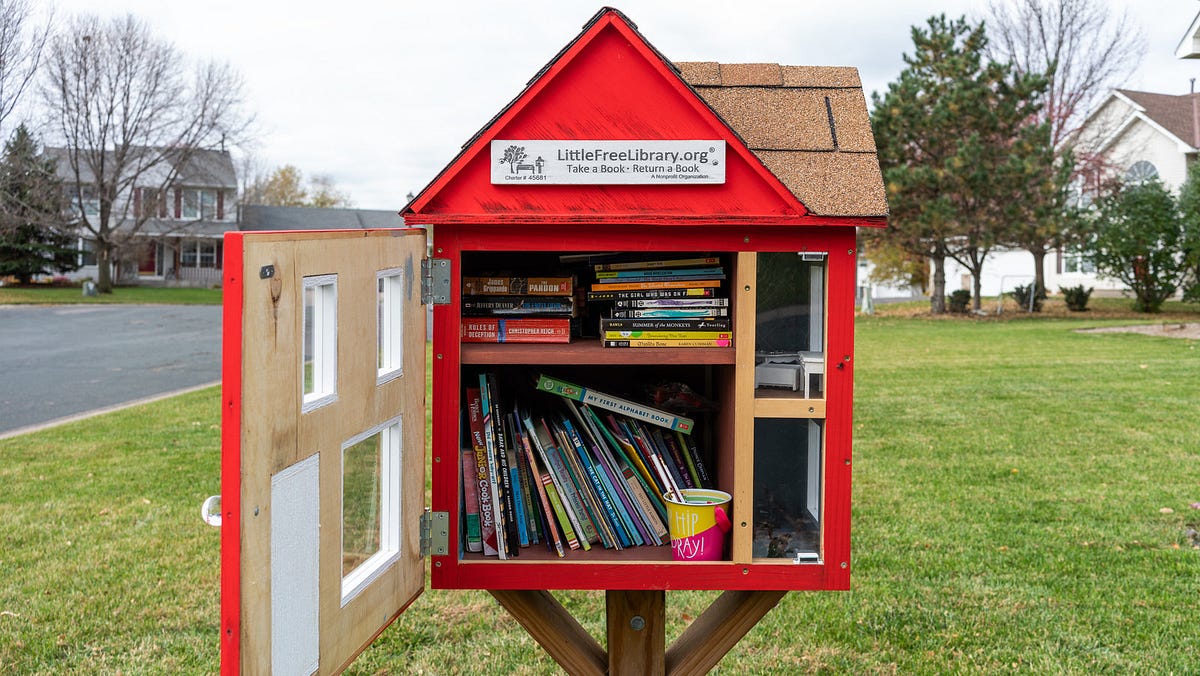 Tiny libraries. When Todd Bol’s mother, a school… | by Kelsie Foreman ...