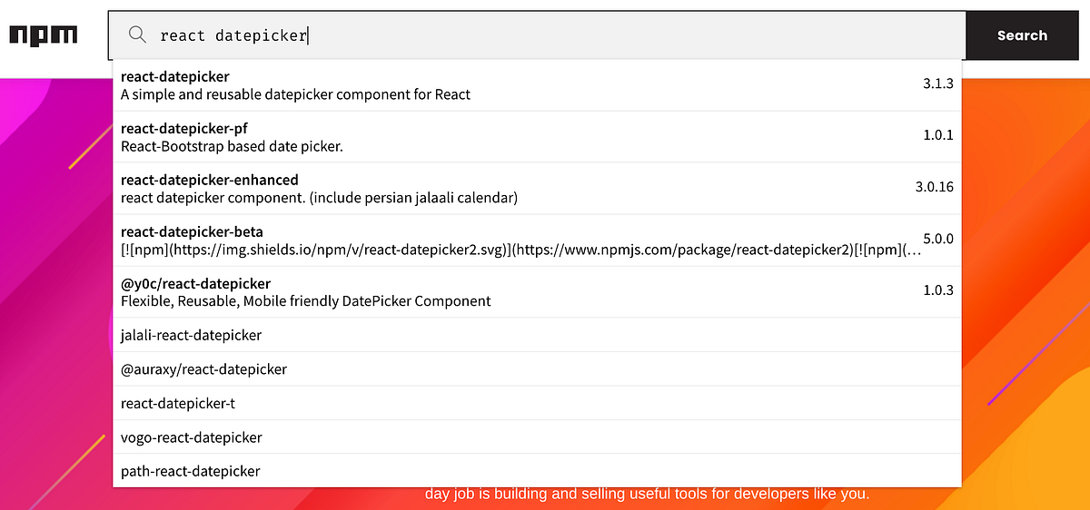 What’s wrong with the Search @ npmjs.com | by Aleksandr Kubyshkin | Medium