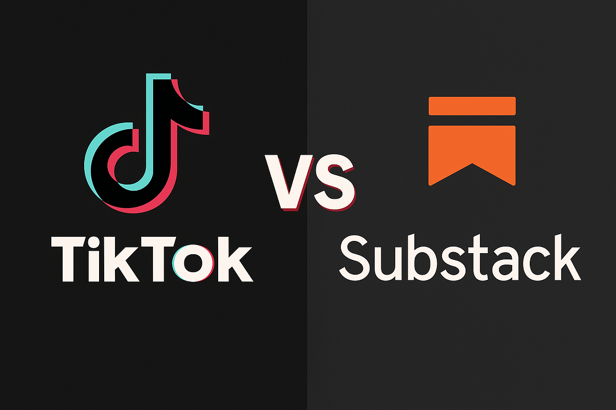TikTok’s Fall, Substack’s Rise: Is This the Future of Content? | by ...