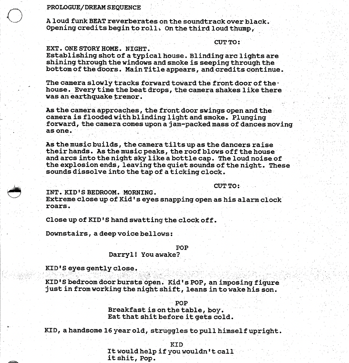 Page One: “House Party” (1990) - Go Into The Story