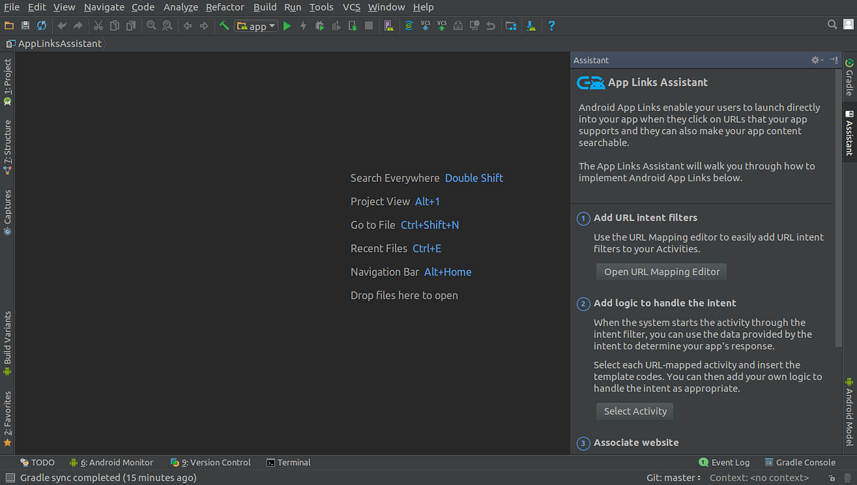 How to use App Links Assistant in Android Studio 2.3 | by Todor Kostov | AndroidPub | Medium