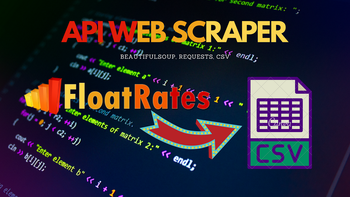 Api Web Scraping From Floatrates Using Python By Rifai Slamet Medium