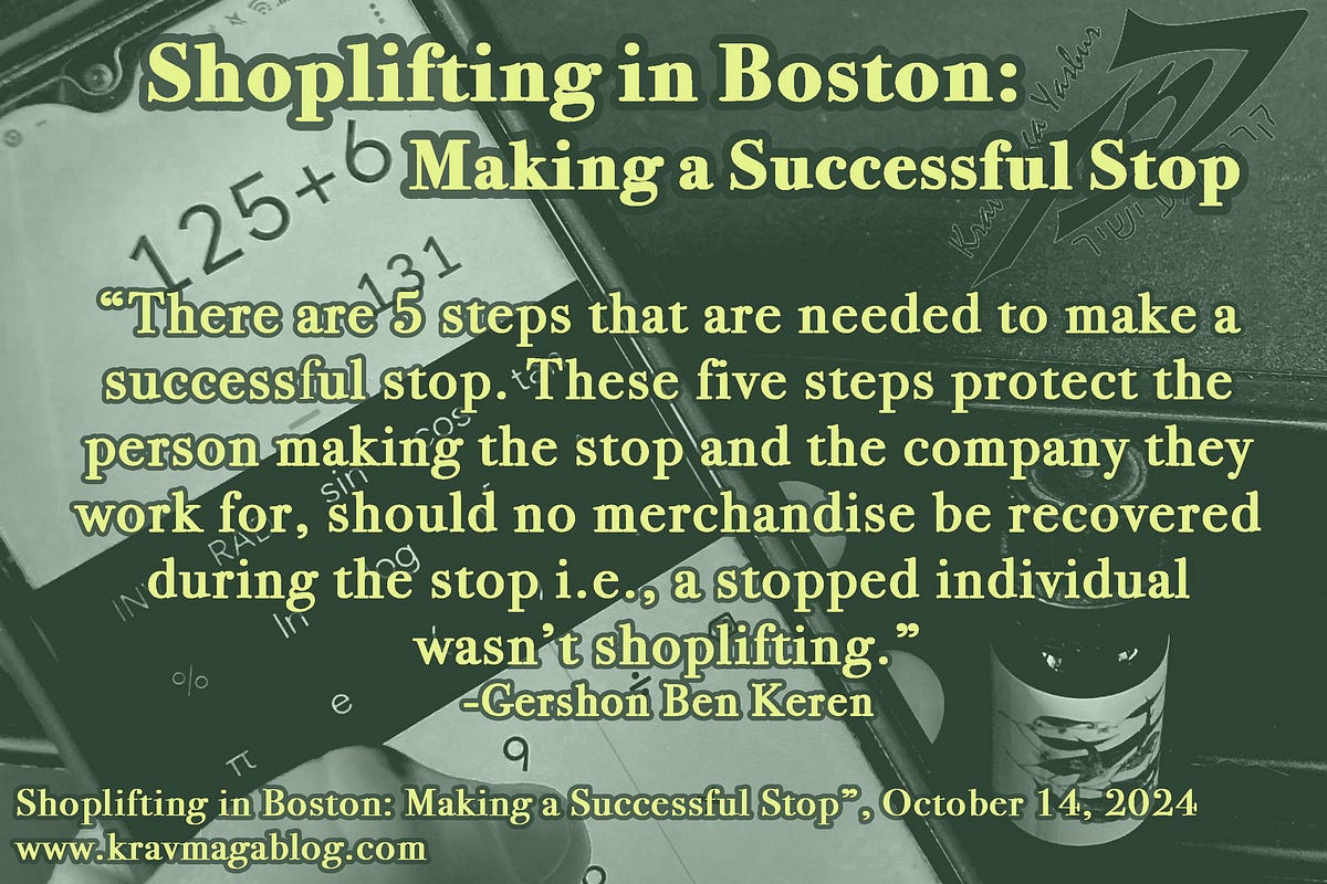 Shoplifting in Boston: Making a Successful Stop | Medium