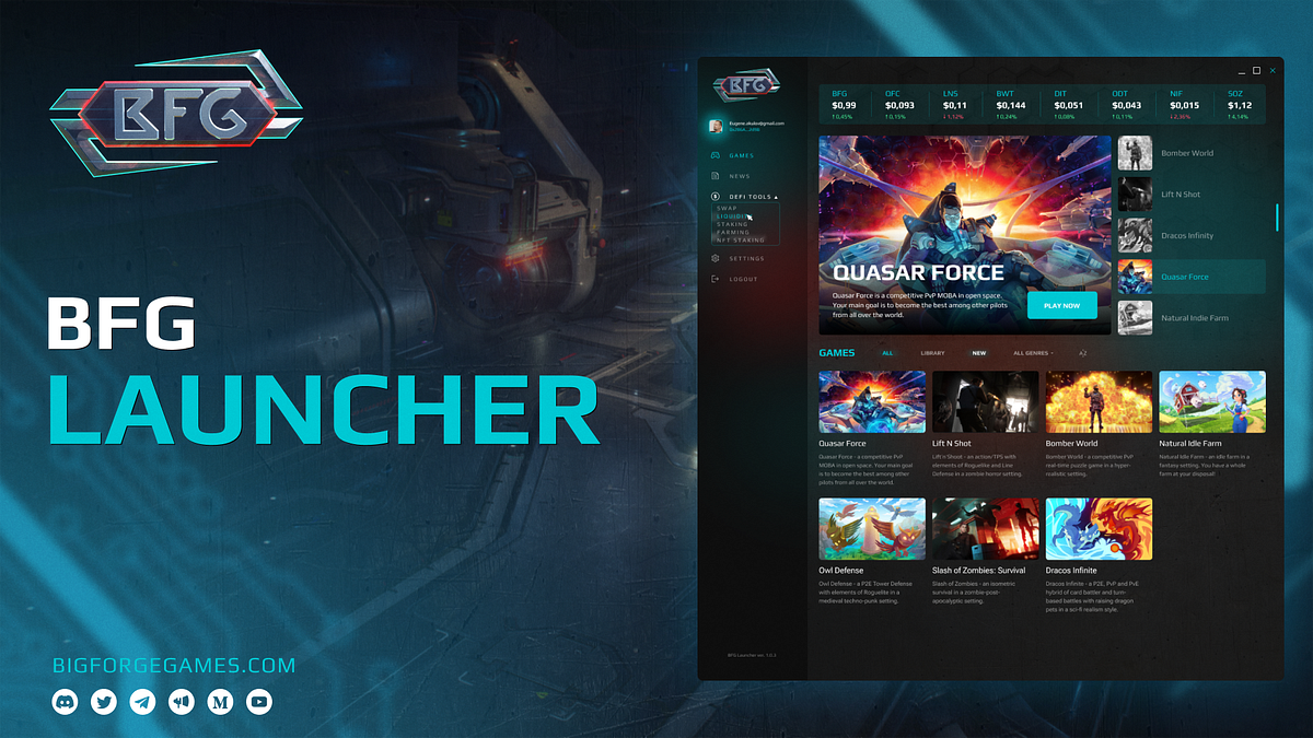 BFG Launcher. BFG Launcher is a special Windows… | by BigForgeGames ...
