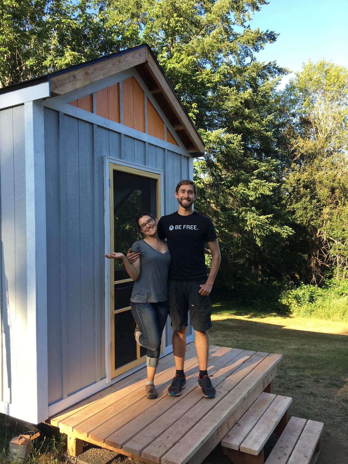8x4 ft stand-alone deck w/ 2 steps (Draft) | by Elizabeth Casey | L&T ...