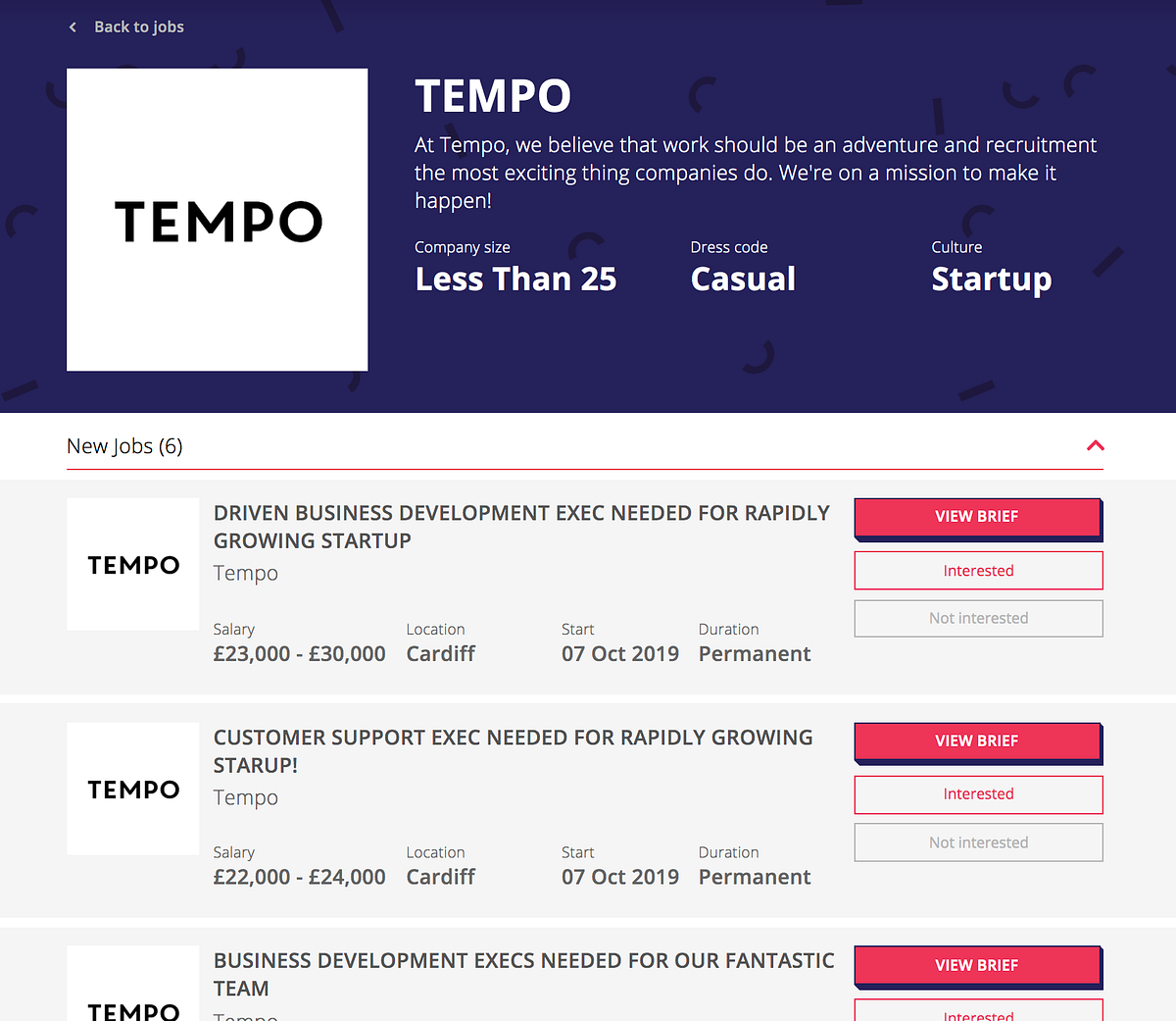 Tempo Product Update: October ‘19 | by Elliott Perks | Medium