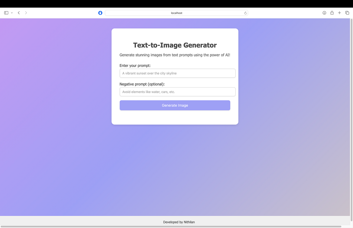 Building a Text-to-Image Generator with FastAPI and Stable Diffusion | by Pahirathan Nithilan ...