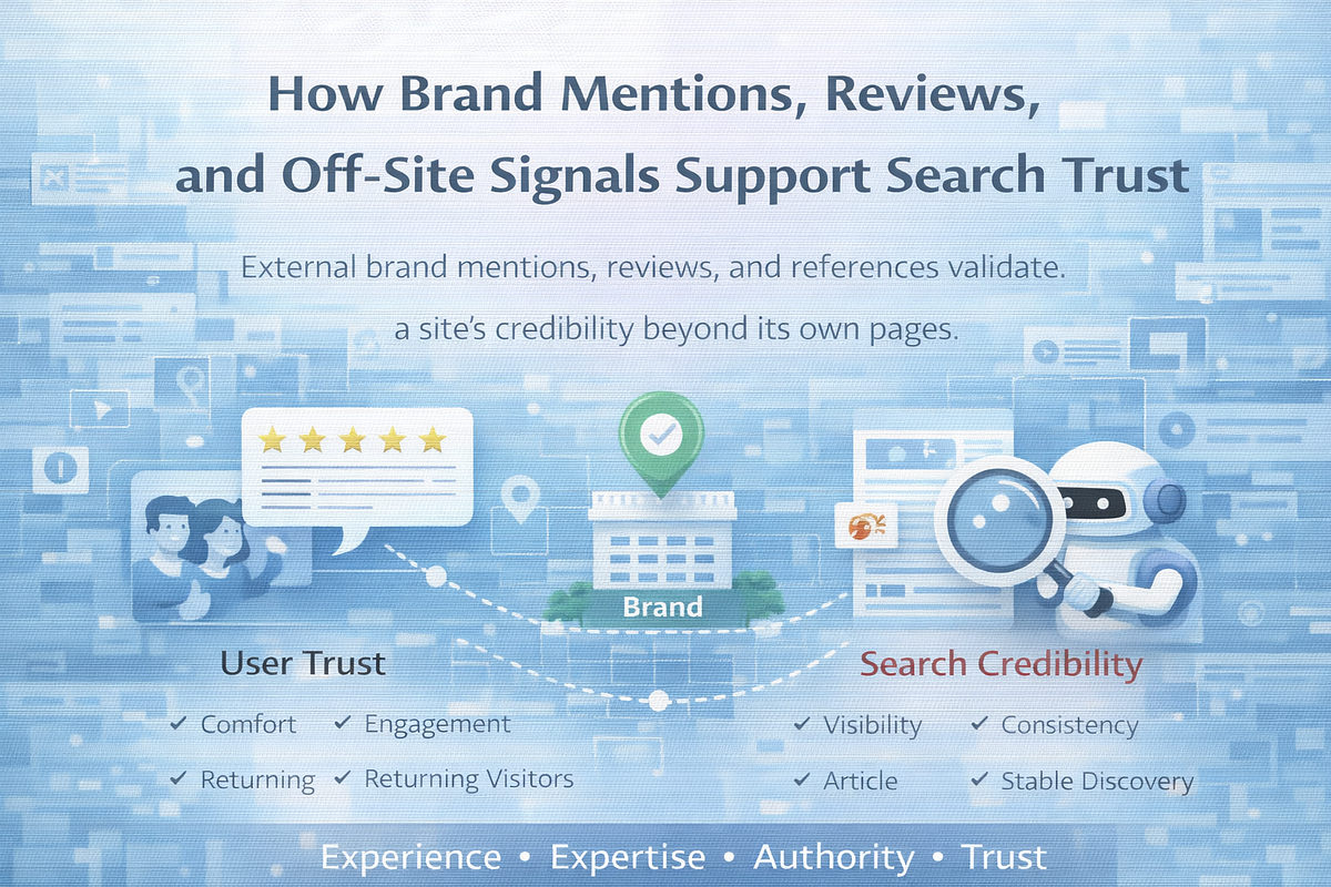 How Brand Mentions, Reviews, and Off-Site Signals Support Search Trust ...
