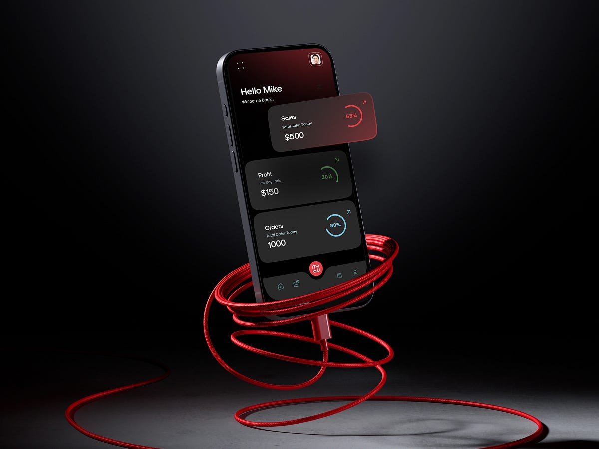 Flat and Professional Mobile UI Design Examples | Medium