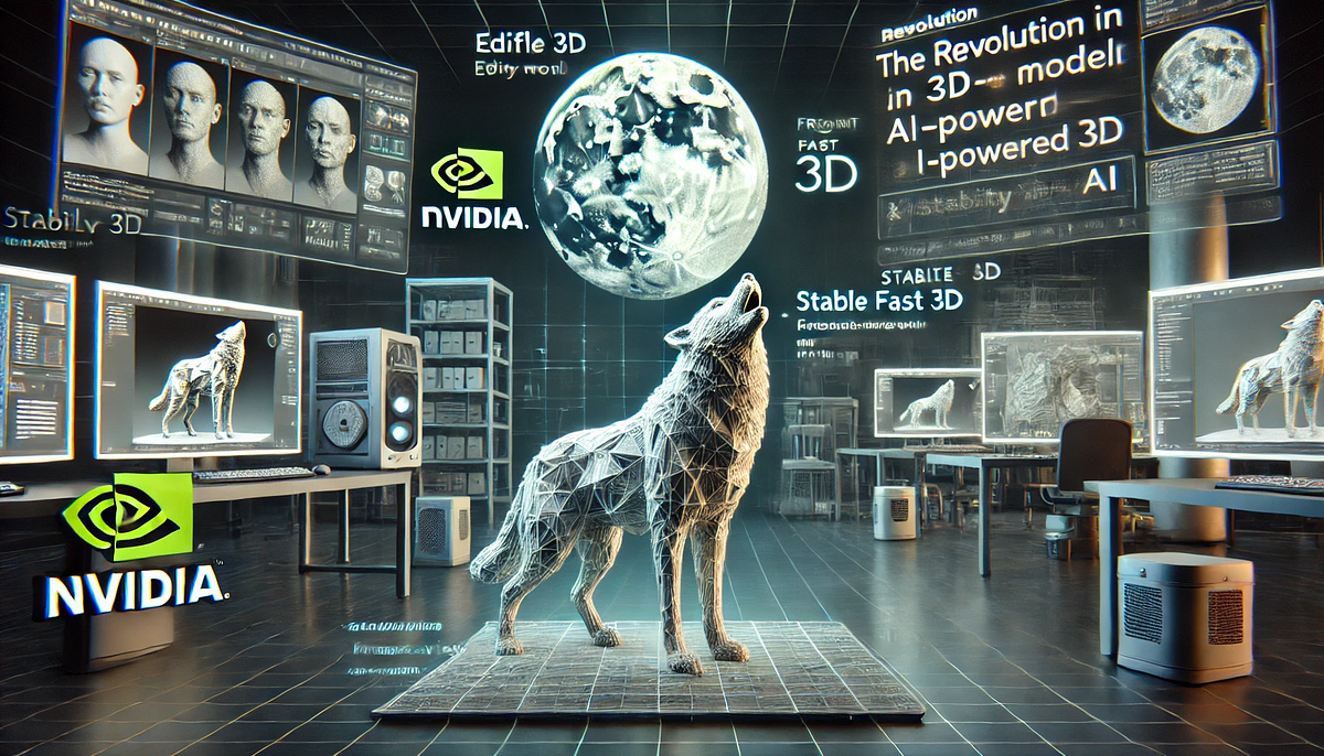 AI’s 3D Revolution: Nvidia and Stability AI Create Models in Seconds | by Ai Breakthroughs | Aug ...