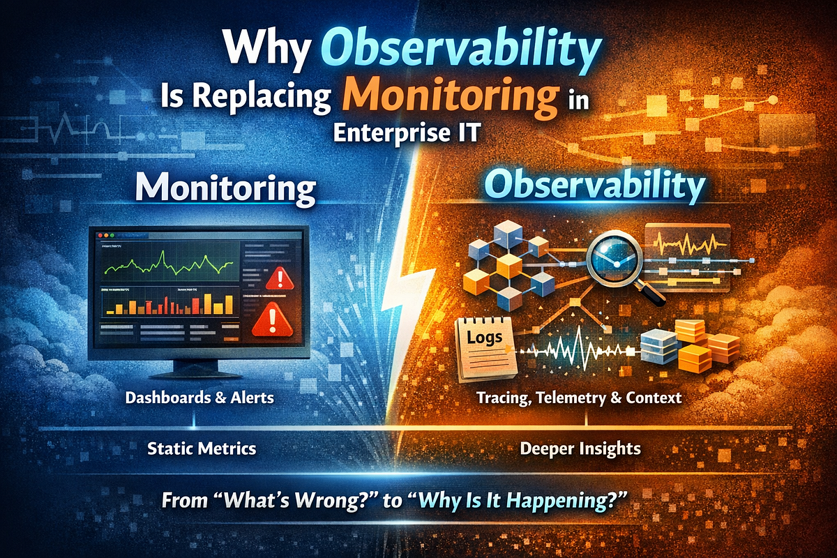Why Observability Is Replacing Monitoring in Enterprise IT | by Tech ...