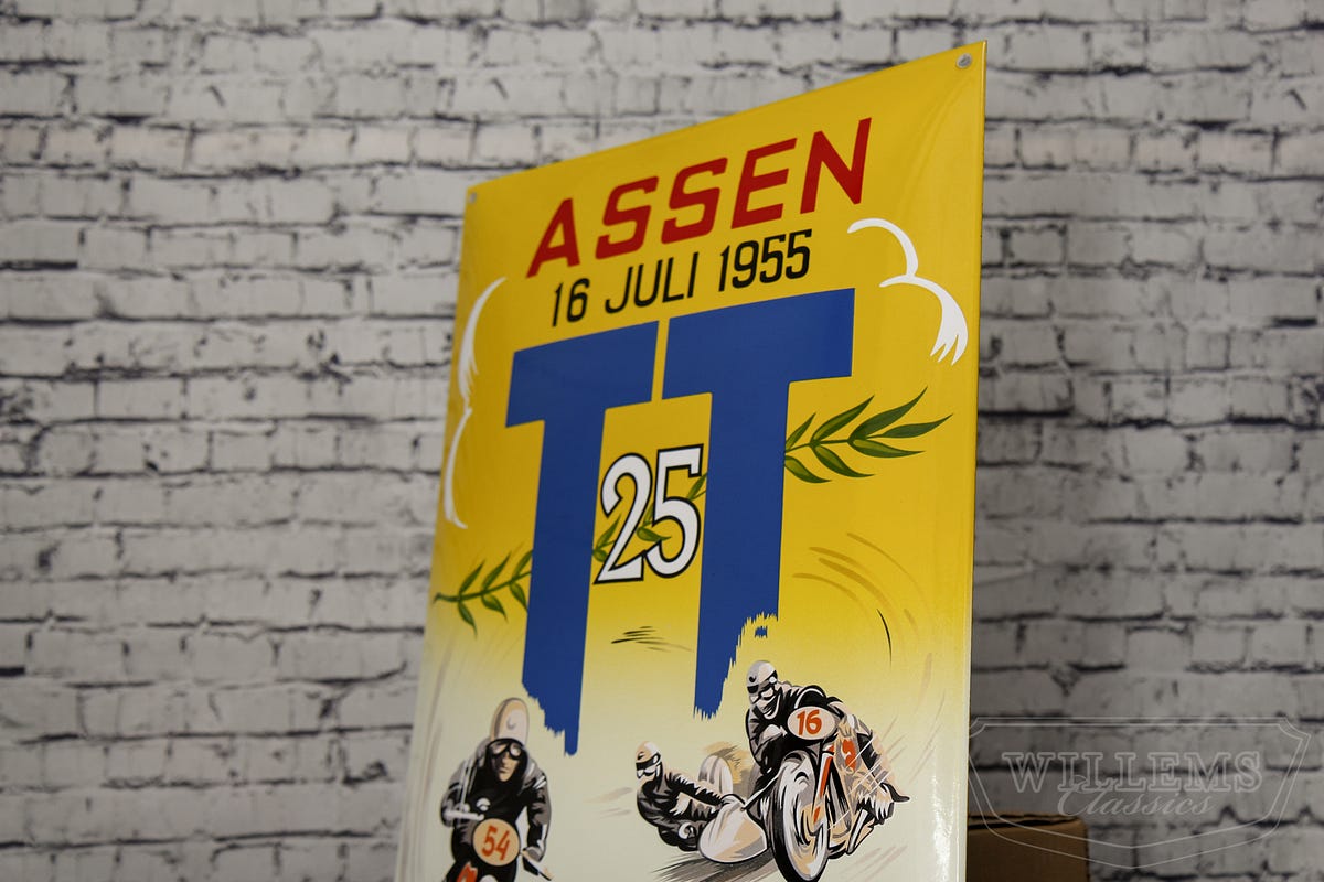 Authentic Stenciled Enamel Signs. Thick layers of enamel on to the ...