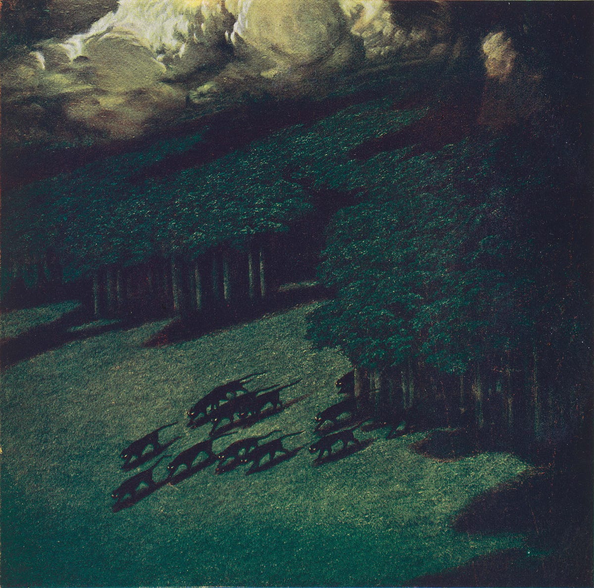 The Hunt for Sidney Sime’s “Wild Beast Wood” | by Justin Duerr | Medium