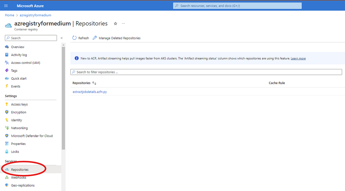 Deploying Azure Function App Using Docker and Azure Container Registry (ACR) | by Patrick ...