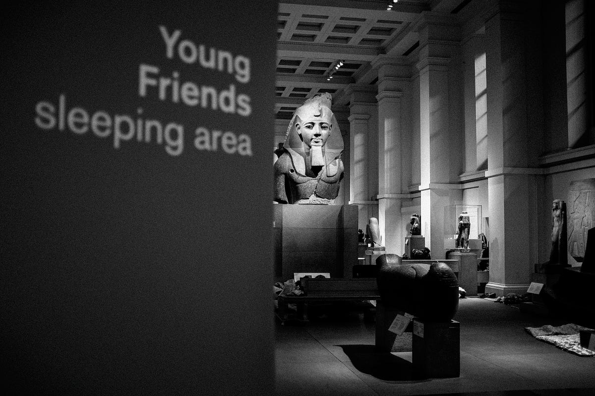 Night at the museum. A sleepover with the pharaohs in the… | by Tom ...