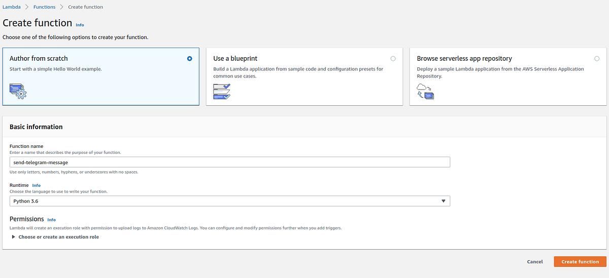 Running a Serverless Telegram Bot from AWS Lambda | by Will Kelly | Medium
