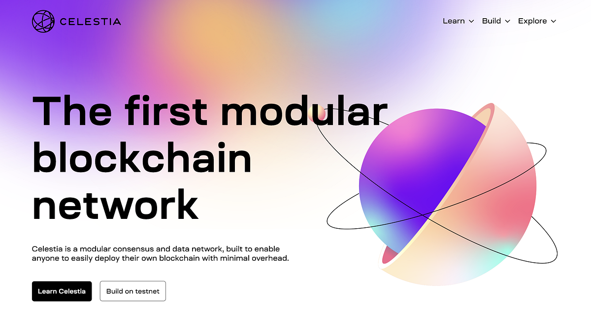 Celestia: Revolutionizing the Modular Blockchain Ecosystem | by upResearch | Medium
