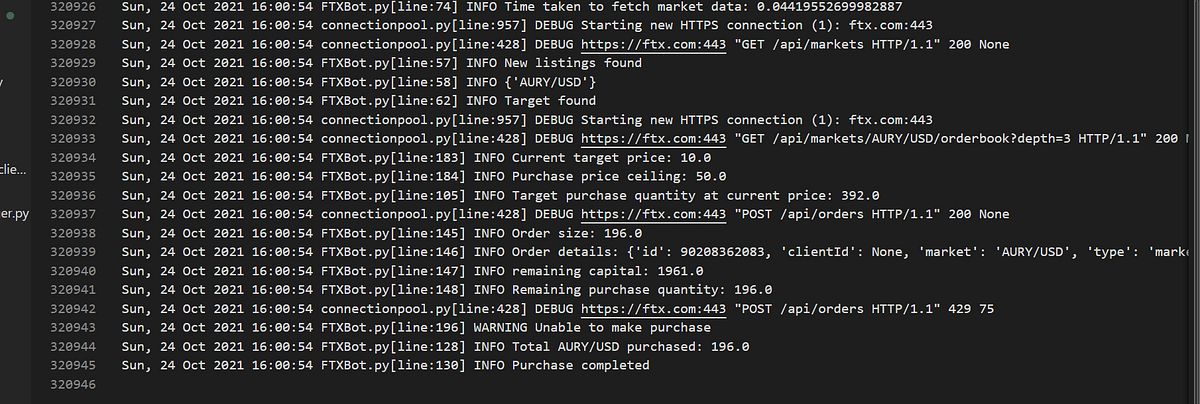 Just another CryptoBot in Python. Part II | by Jay Loo | bigjloo | Medium