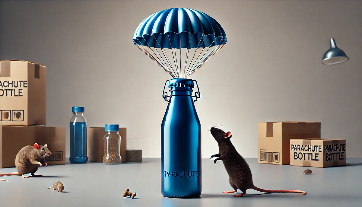 The Parachute Bottle: A Rodent-Proof Innovation Designed to Outwit Rats ...