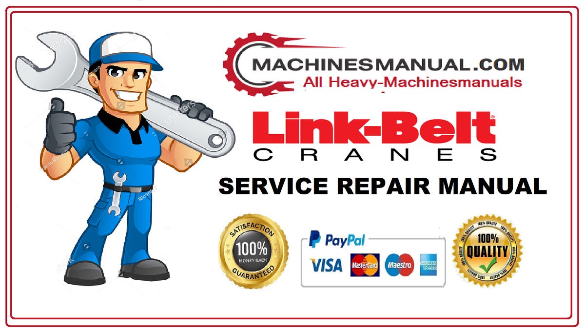 Service Manual — Link Belt 175 AT Crane Download - Machinesmanual.com ...
