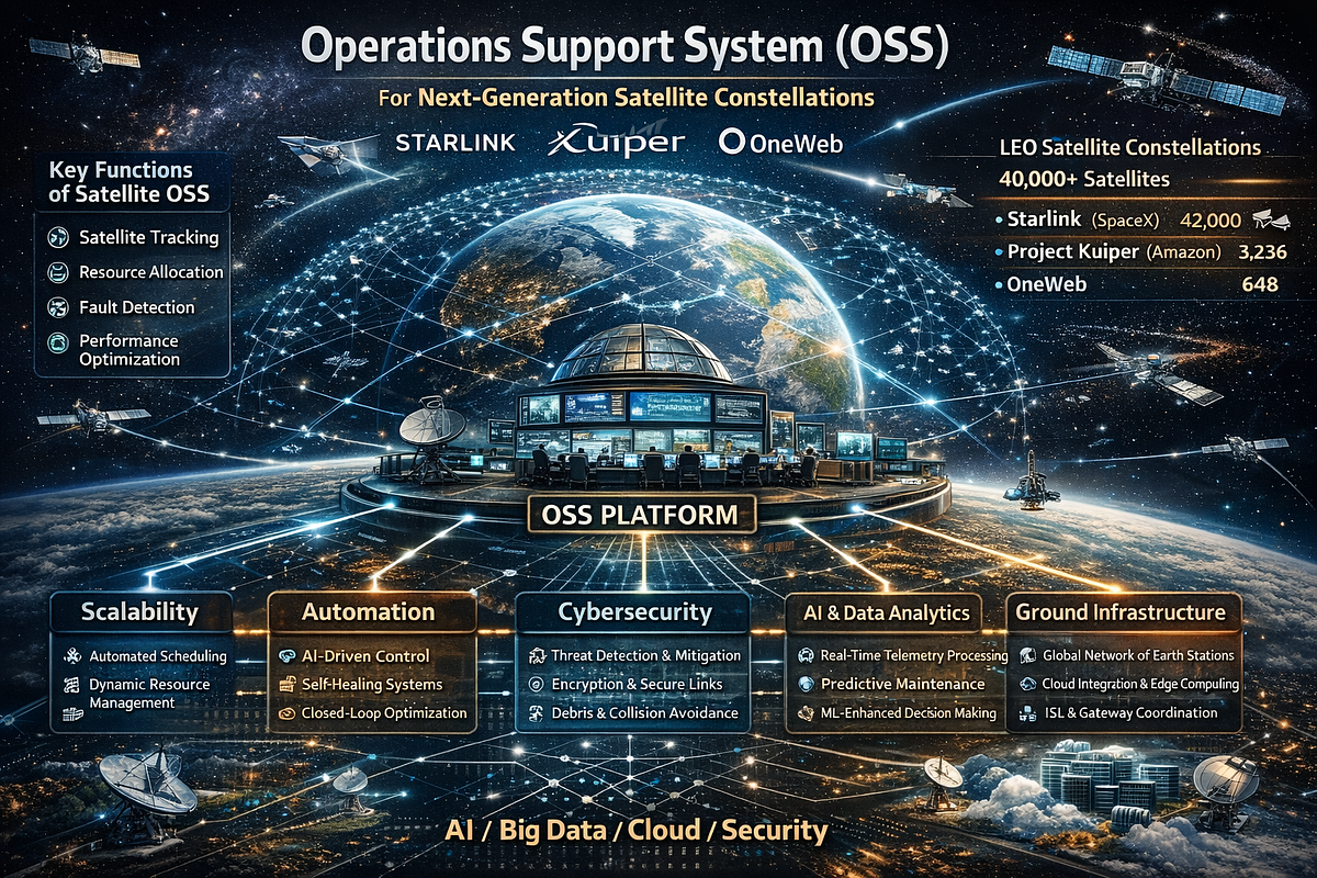 Building Operation Support System Platform for Next-Gen Satellite ...