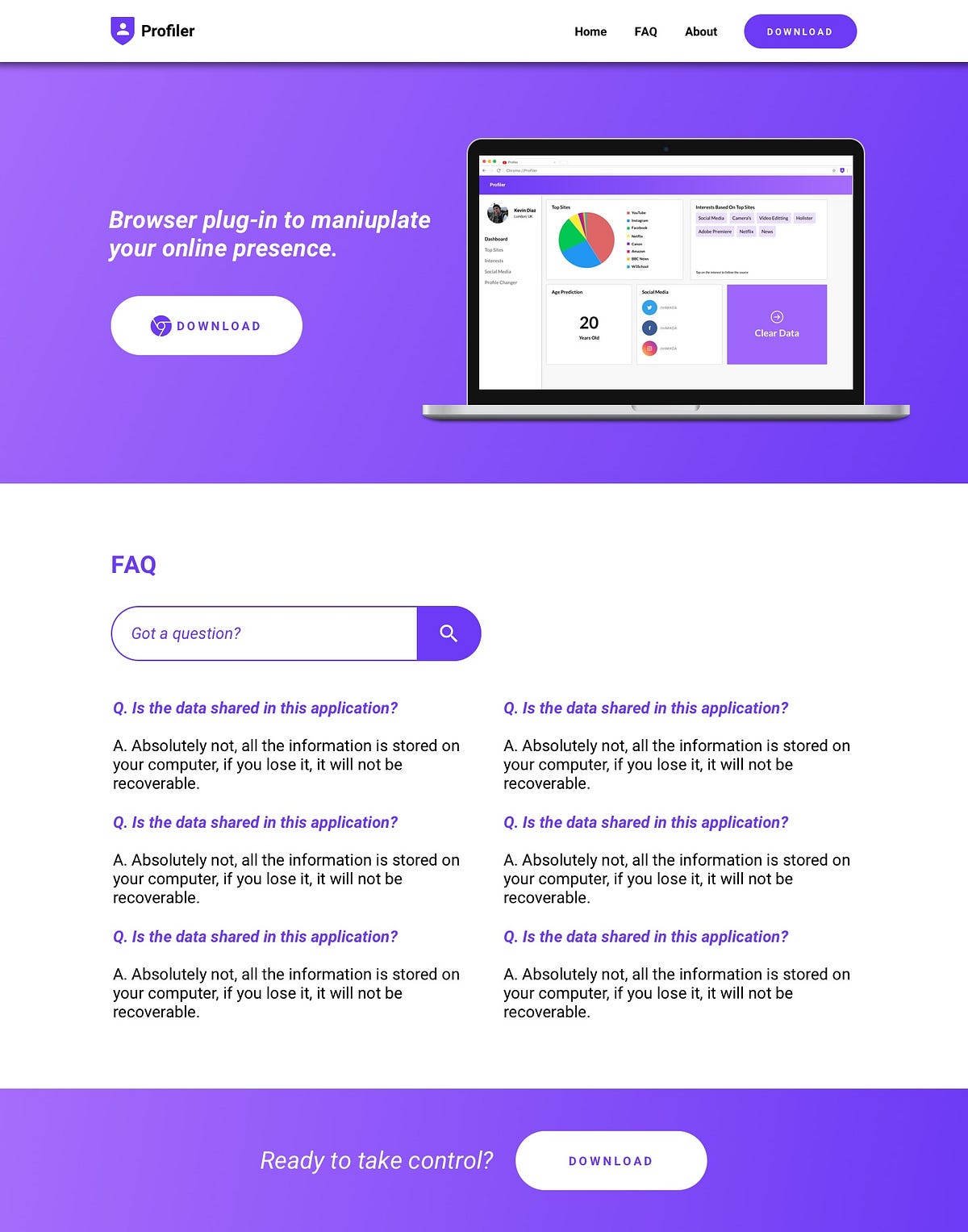 Landing Pages. So a landing page is designed to… | by Mayur Soneji | Medium