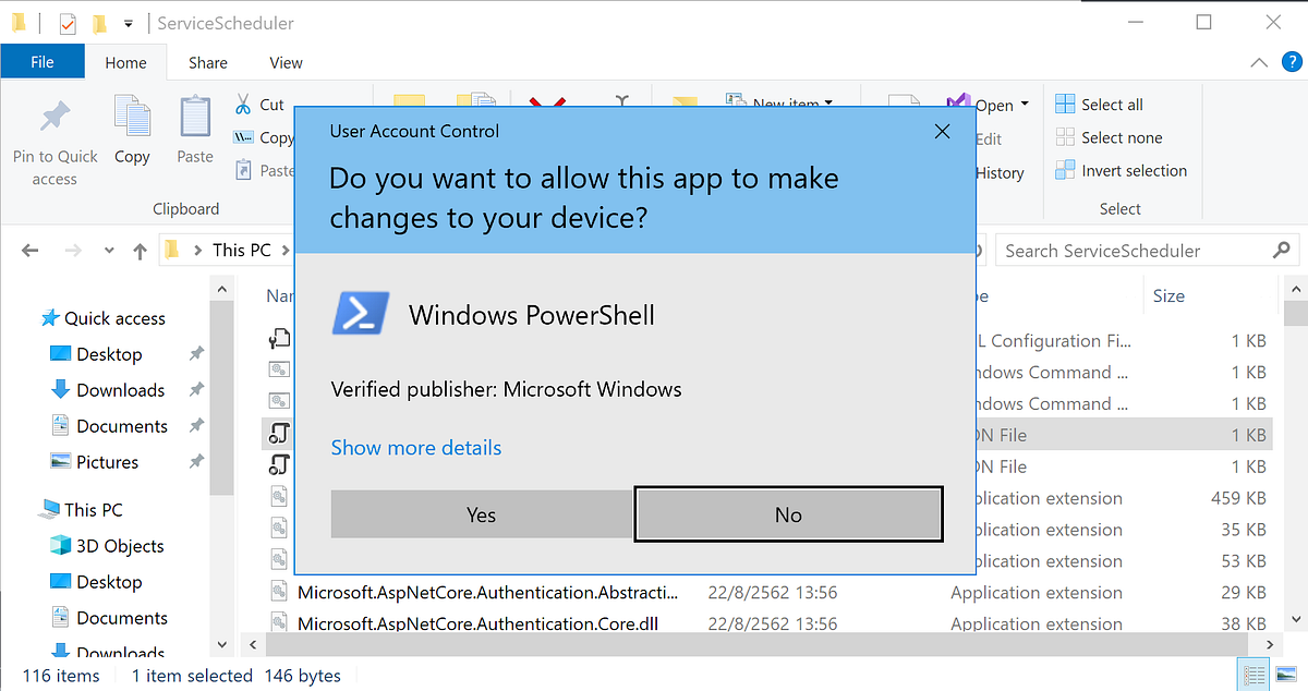 วิธีเปิด PowerShell ด้วยสิทธิ Administrator ใน Windows Explorer | by wk ...