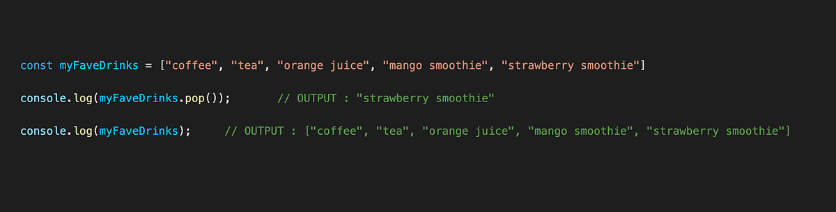 An Overview of Array Methods. Array methods are vital to Javascript ...