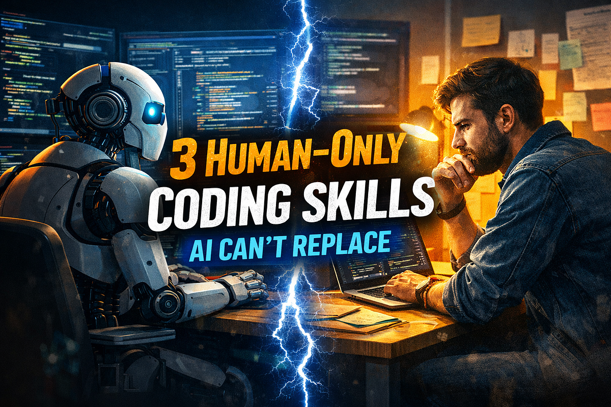 3 Human-Only Coding Skills That AI Still Can’t Replace | by CodeByUmar ...