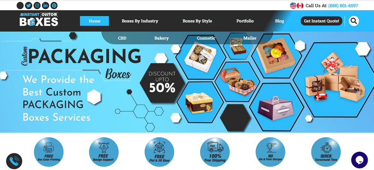 Instant Custom Boxes - Lary Michael - Medium