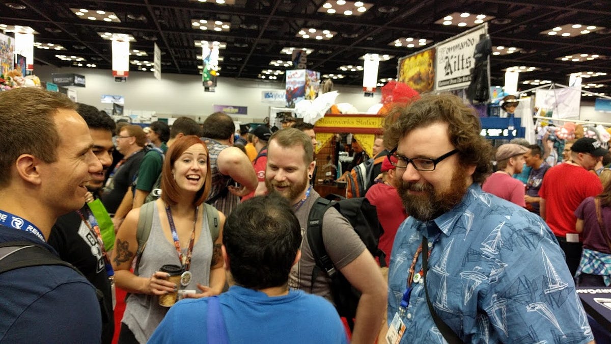 How I leveled up at Gen Con. My first Gen Con. So many things that I ...