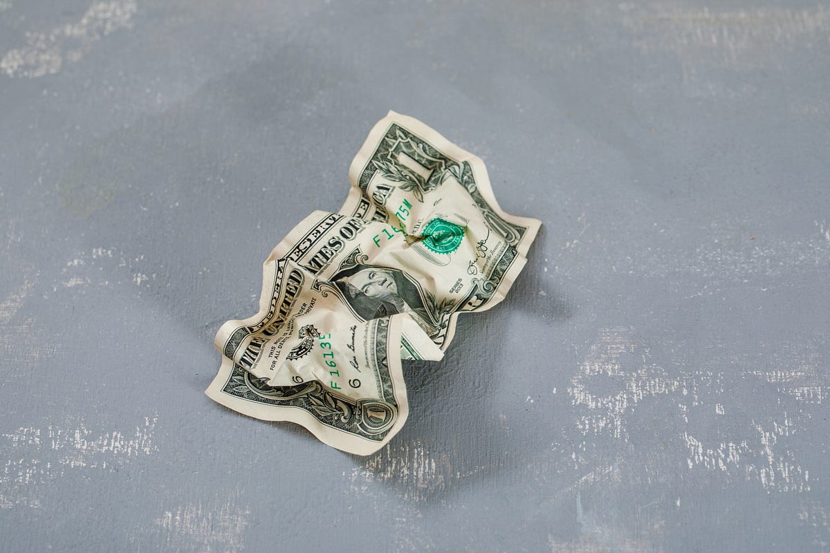 The Unwavering Value of a Crumpled $10 Bill: A Metaphor for Life | by ...